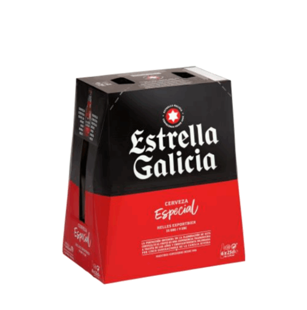 Estrella Galicia Especial Pack de 6 botellas de 25cl. | Distribuciones ...